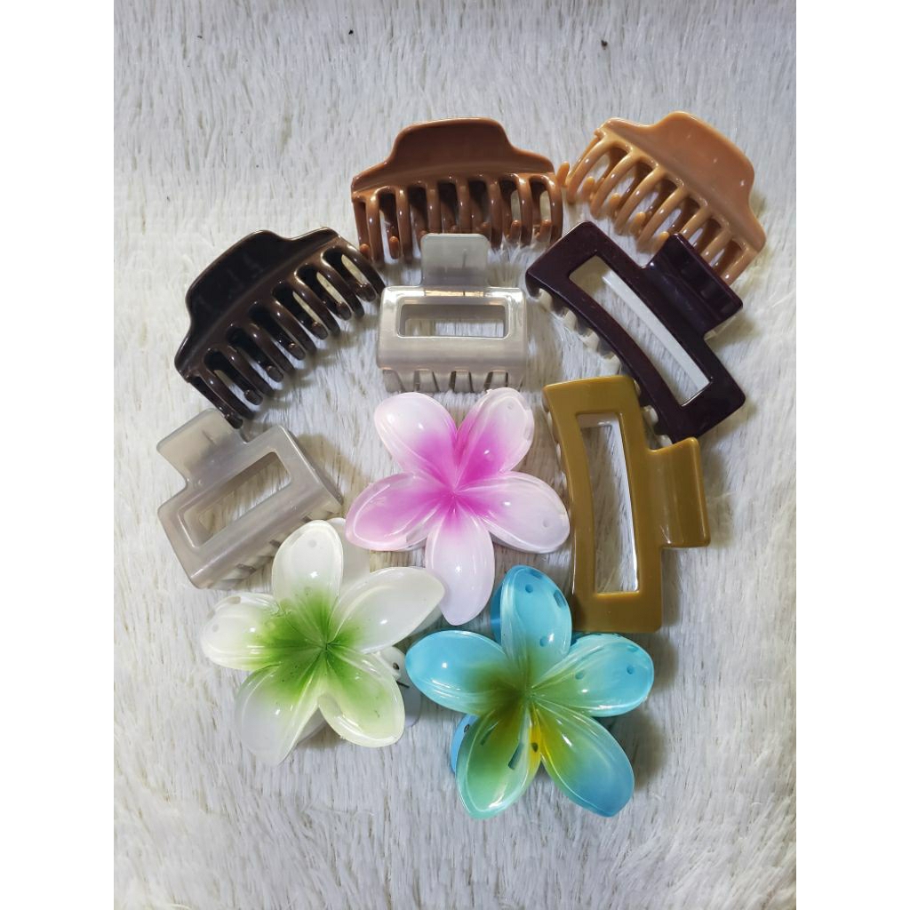 HAIR CLIPS ASSORTED COLOR AND DESIGN | Shopee Philippines