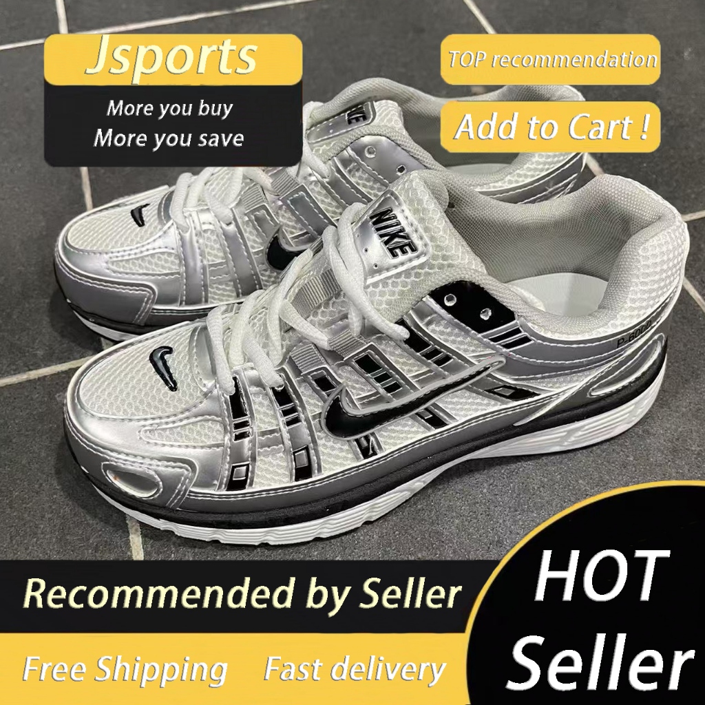 Jsports Zoom p6000 Fashion INS casual Jogging non-slip comfortble ...