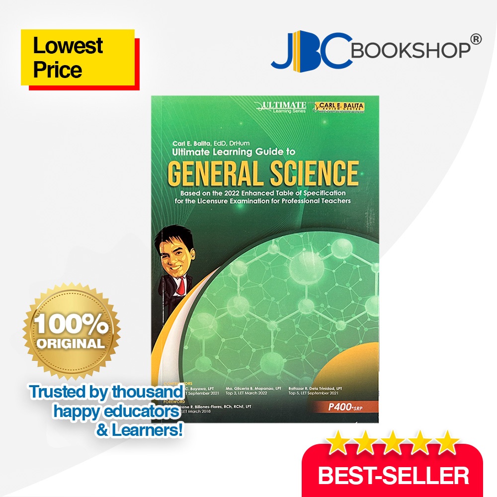 General Science Ultimate Learning Guide Majorship LET Reviewer (2023 ...