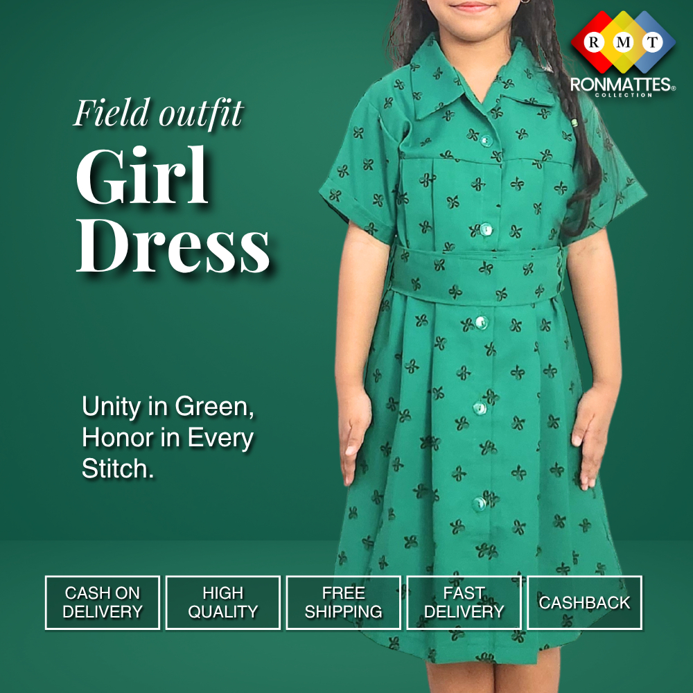 RMT Collection G*S*P Junior/Star Girl Scout Uniform Dress – Perfect for ...