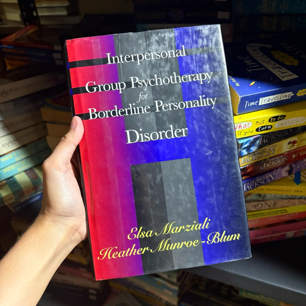 Interpersonal Group Psychotherapy for Borderline Personality Disorder ...