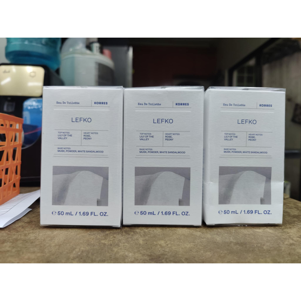KORRES LEFKO EAU DE TOILETTE 50ML BNIB | Shopee Philippines
