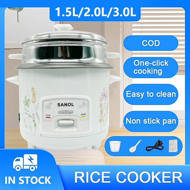 Rice cooker 1.5L 2L 3L smart multi-function aluminum alloy large ...
