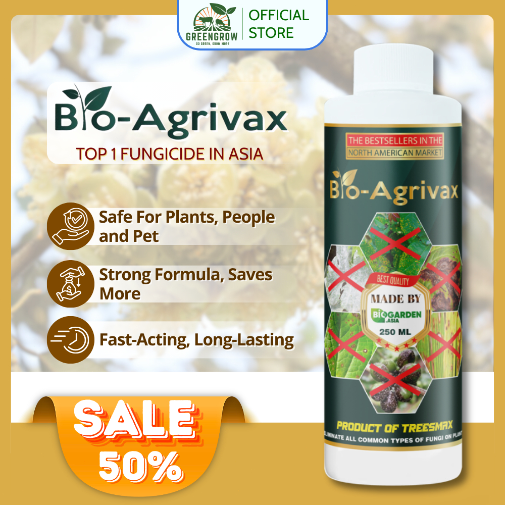Bio Agrivax 500ml – Natural Fungicide for Plants, Controls Powdery ...