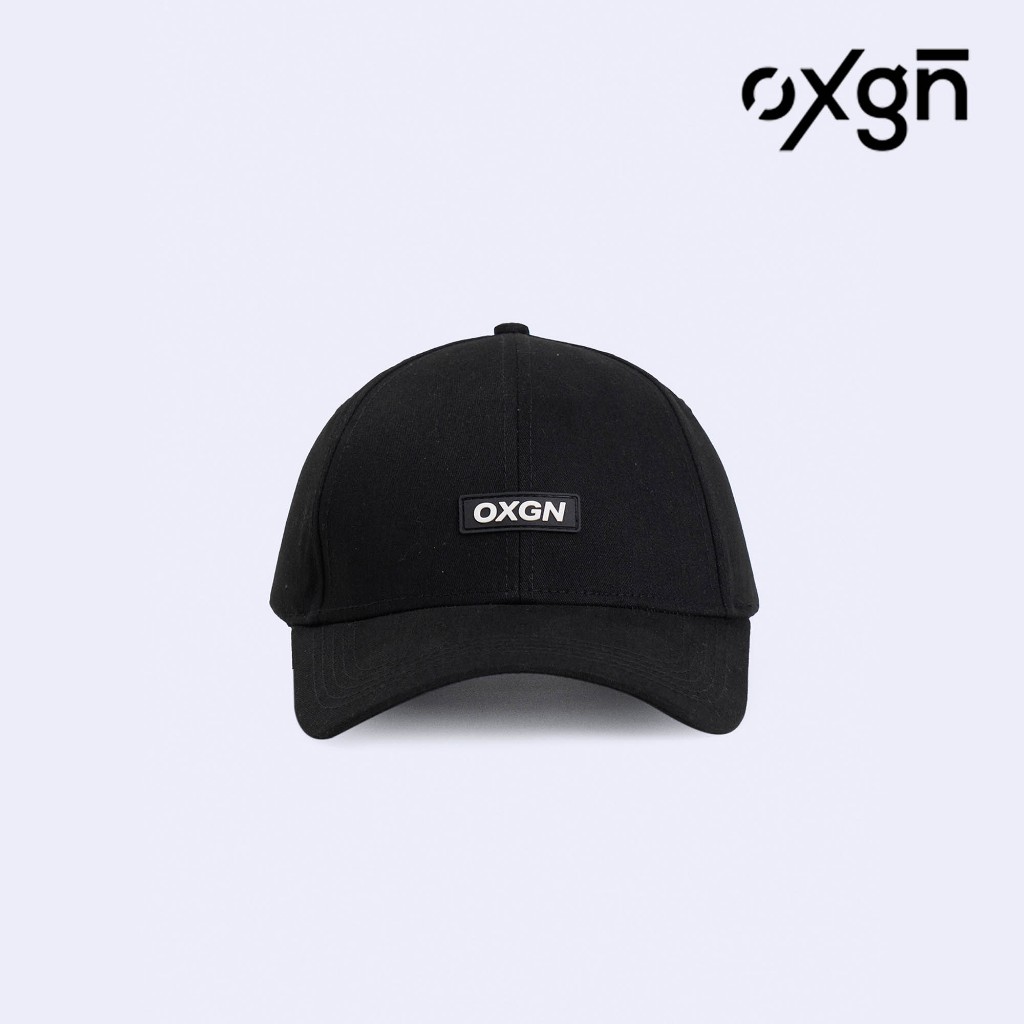 OXGN Curved Cap For Men And Women (Black/Gray) | Shopee Philippines