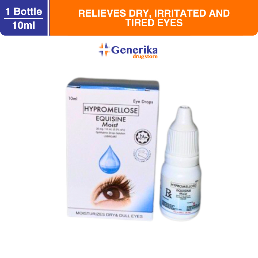 Equisine Moist Hypromellose Eye Drop – 10ml | Shopee Philippines
