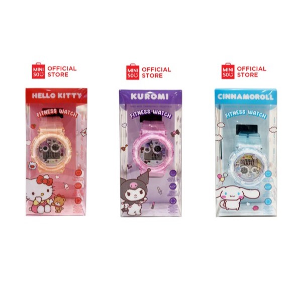 MINISO SANRIO CHARACTERS Smart Fitness Watch Model K1022 | Shopee ...