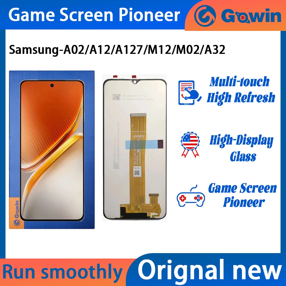 LCD for Sumsung A02 A10 A12 A127 M12 M02 A32 set full screen ...