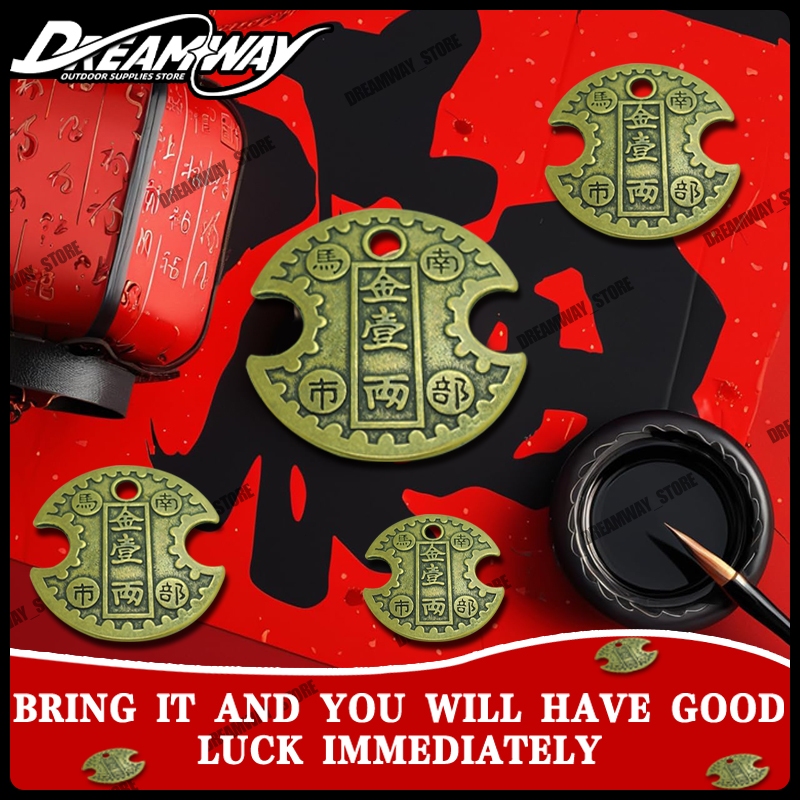 Lucky Coin Nanbu Coin Money Amulet Taoist Feng Shui Gossip Copper Coin ...