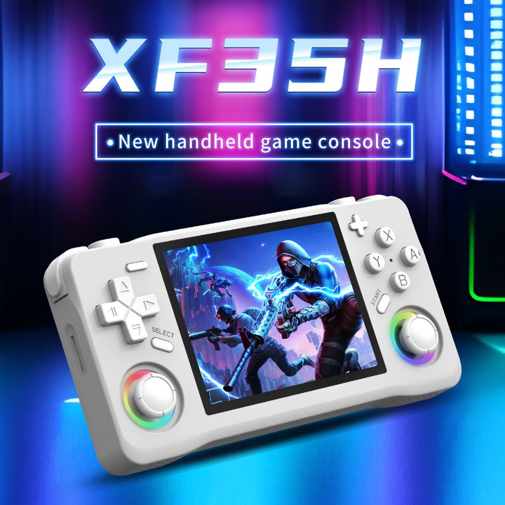 (Local) XF35H Wifi Handheld Game Console 3.5inch iPS Screen | 4000mAh ...