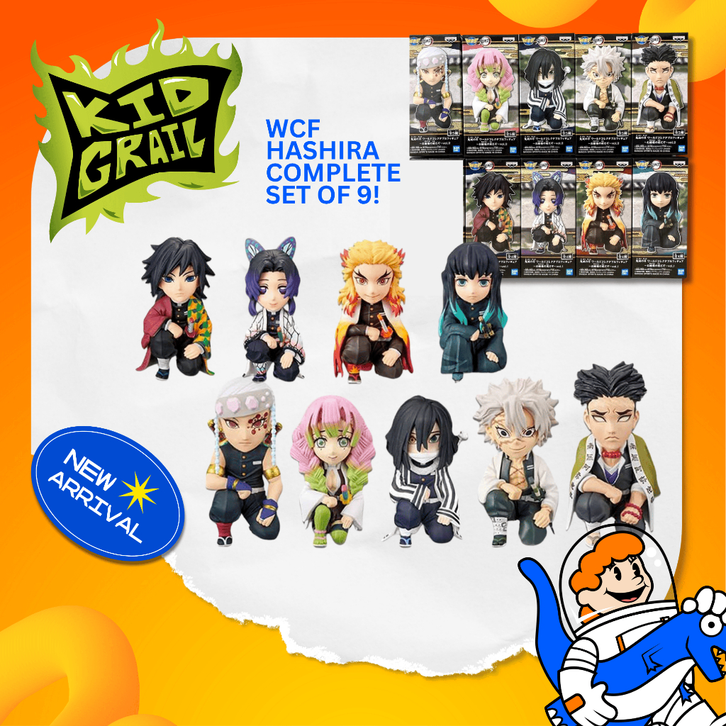 AUTHENTIC [COMPLETE SET] WCF DEMON SLAYER HASHIRA | SET OF 9 | Shopee ...