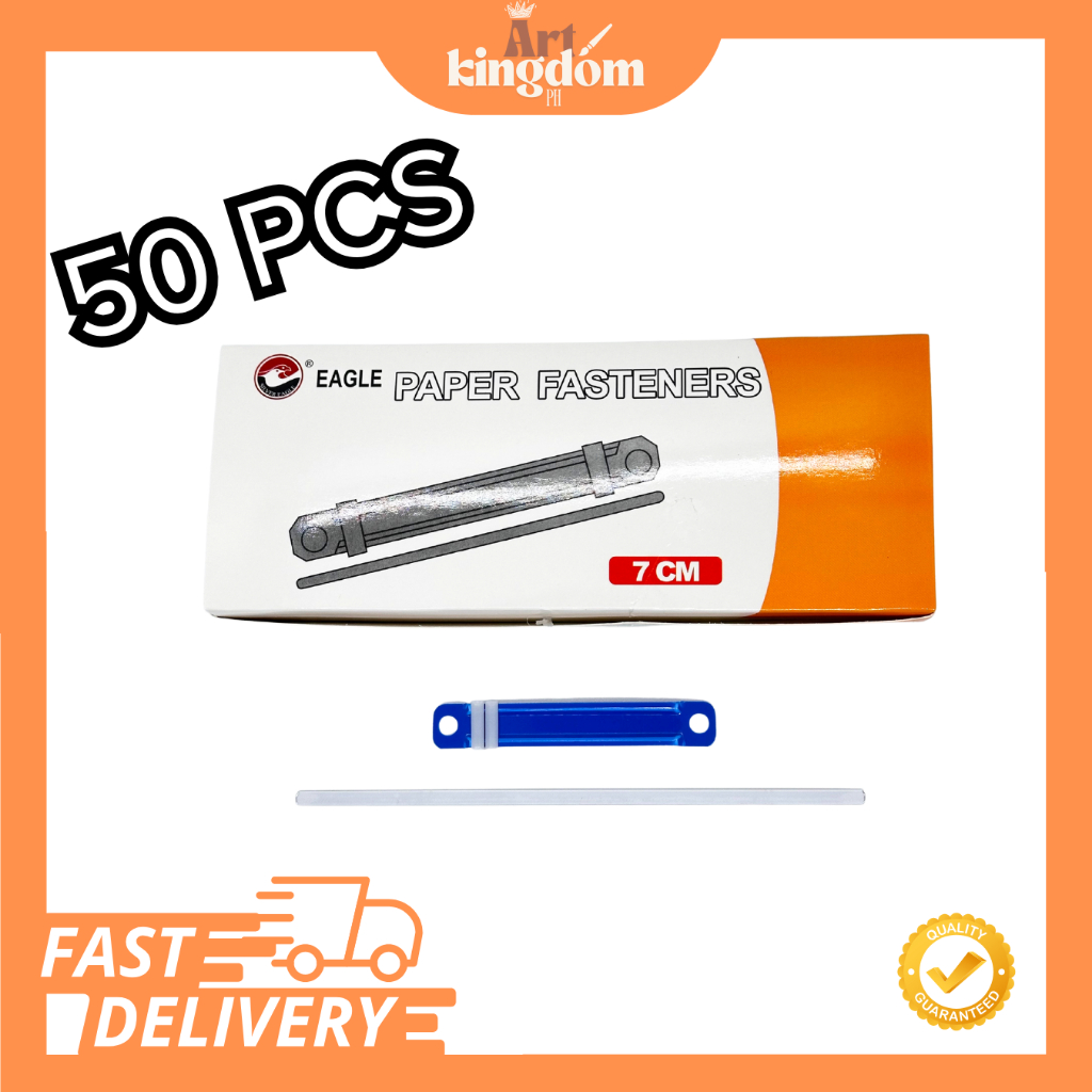 EAGLE Plastic Fastener – 50 Sets per Box, Assorted Colors | Paper ...