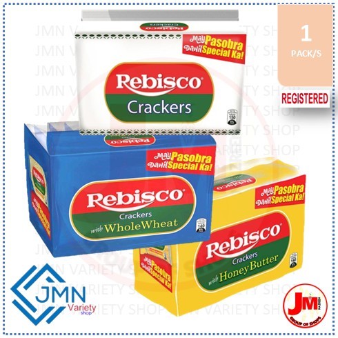 JM FG-0083 | Rebisco Crackers 10's | Honey Butter | Whole Wheat | Plain ...
