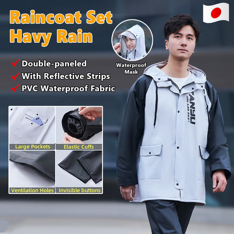 Rain coat raincoat for motorcycle adults men women foldable heavy duty ...