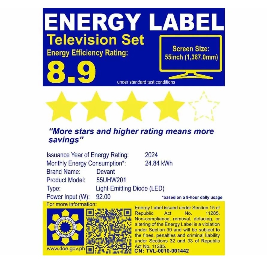 Devant 55″ 4K UHD Smart TV 55UHW201 | Shopee Philippines