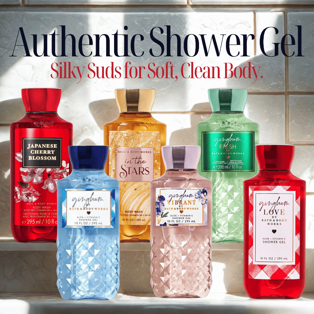 Authentic Bath & Body Women’s Long Lasting Fragrant Shower Gel, Made in ...