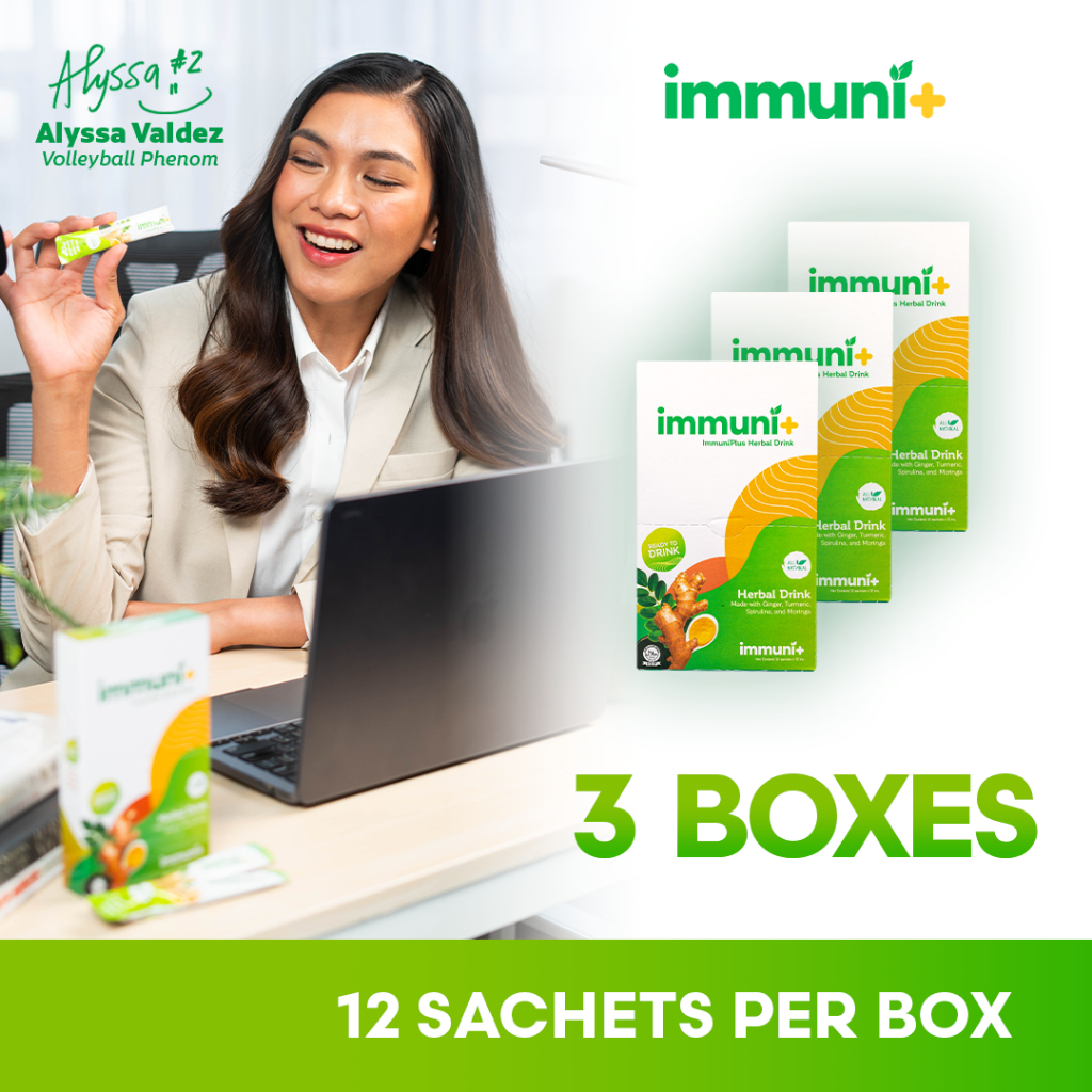ImmuniPlus Herbal Drink (Immuni+) | 3 Box Bundle | Relief for Fatigue ...