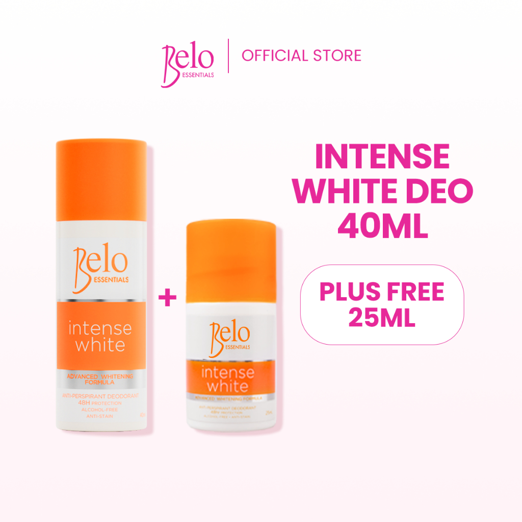 Belo Intense White Deo Roll-On 40mL + Free Intense White Deo 25mL ...