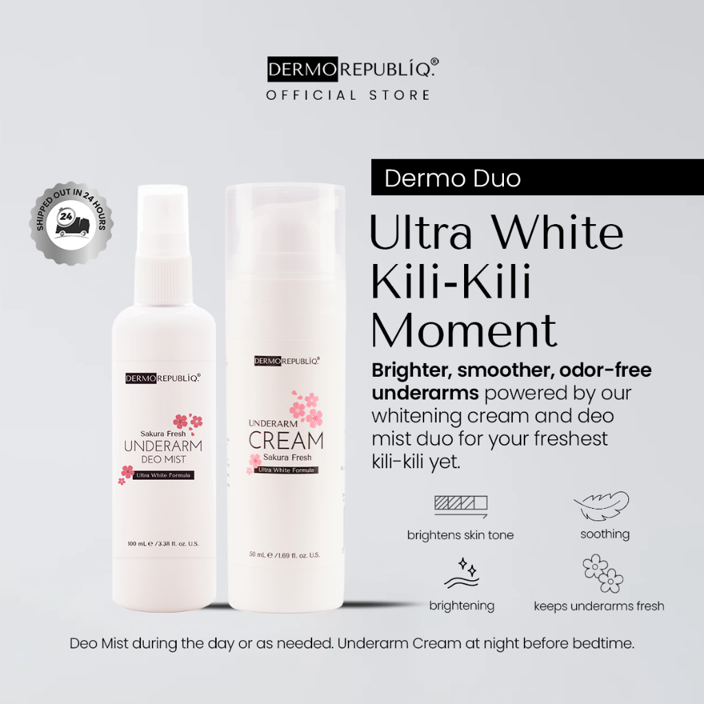 Dermo Duo – Ultra White Kili-Kili Moment (Deo Mist + Cream) | Shopee ...