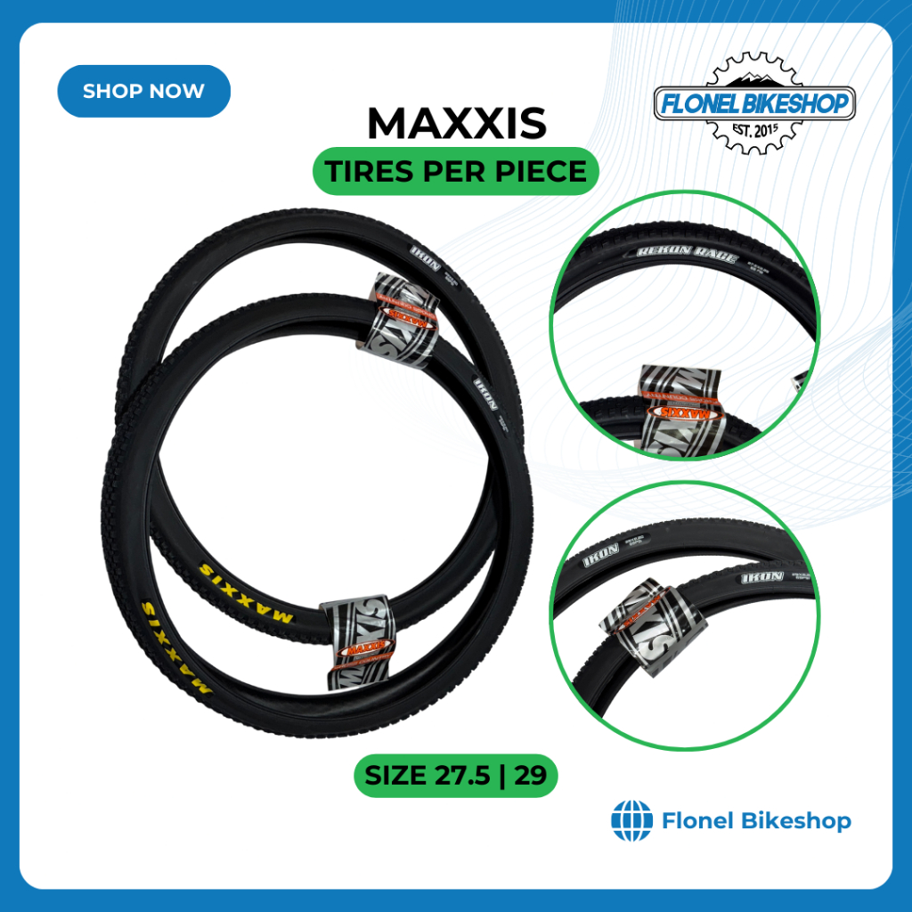 MAXXIS Tires – IKON & REKON RACE | PER PIECE | 27.5 & 29er MTB ...