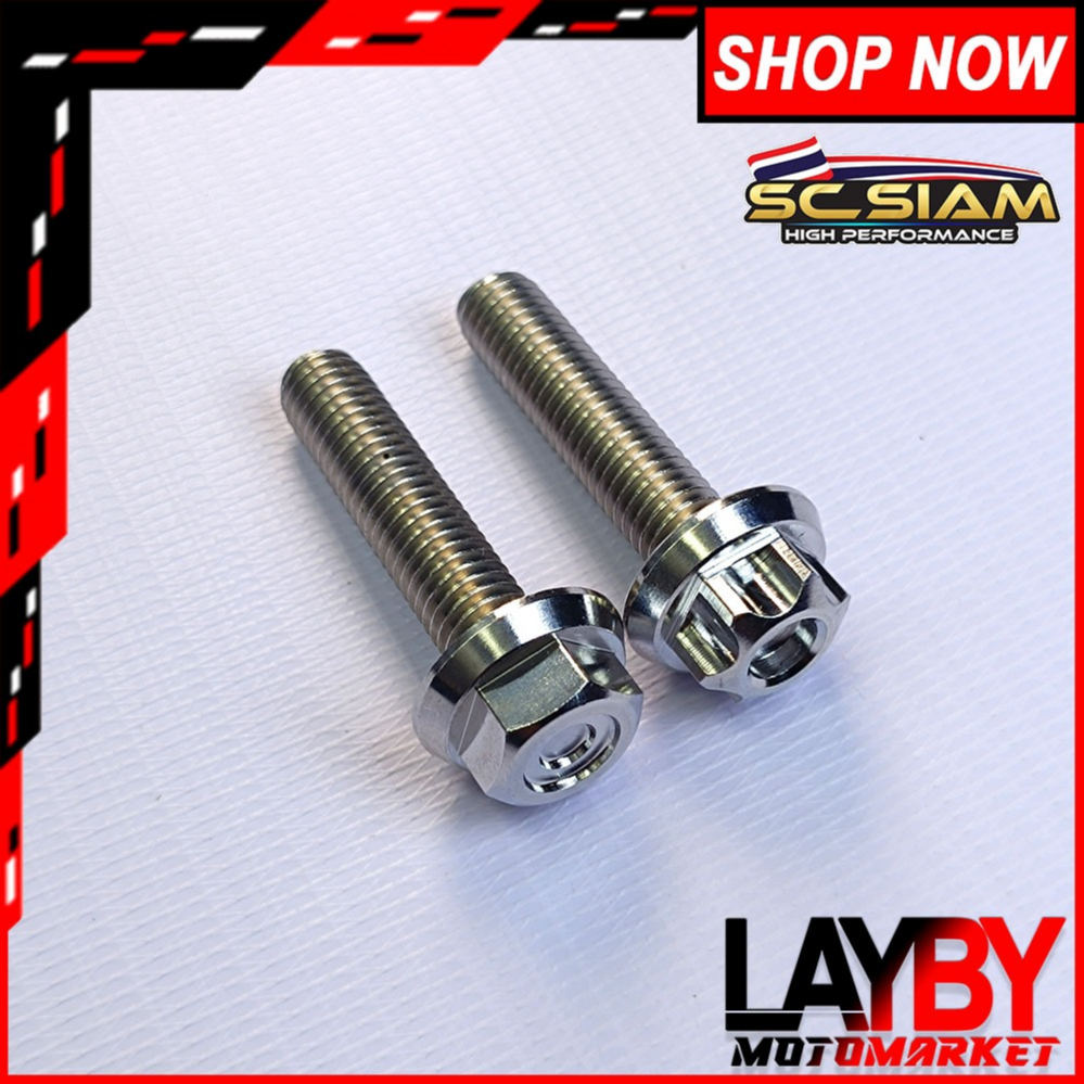 SC SIAM 8X35 SHOCK BOLT ( YAMAHA / HONDA SCOOTER ) / TPOST BOLT ...