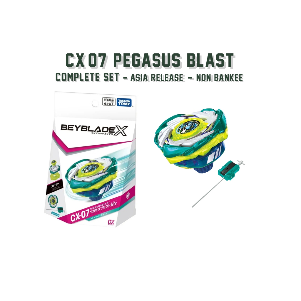 CX-07 Pegasus Blast Beyblade x Takara Tomy Asia Release | Shopee ...