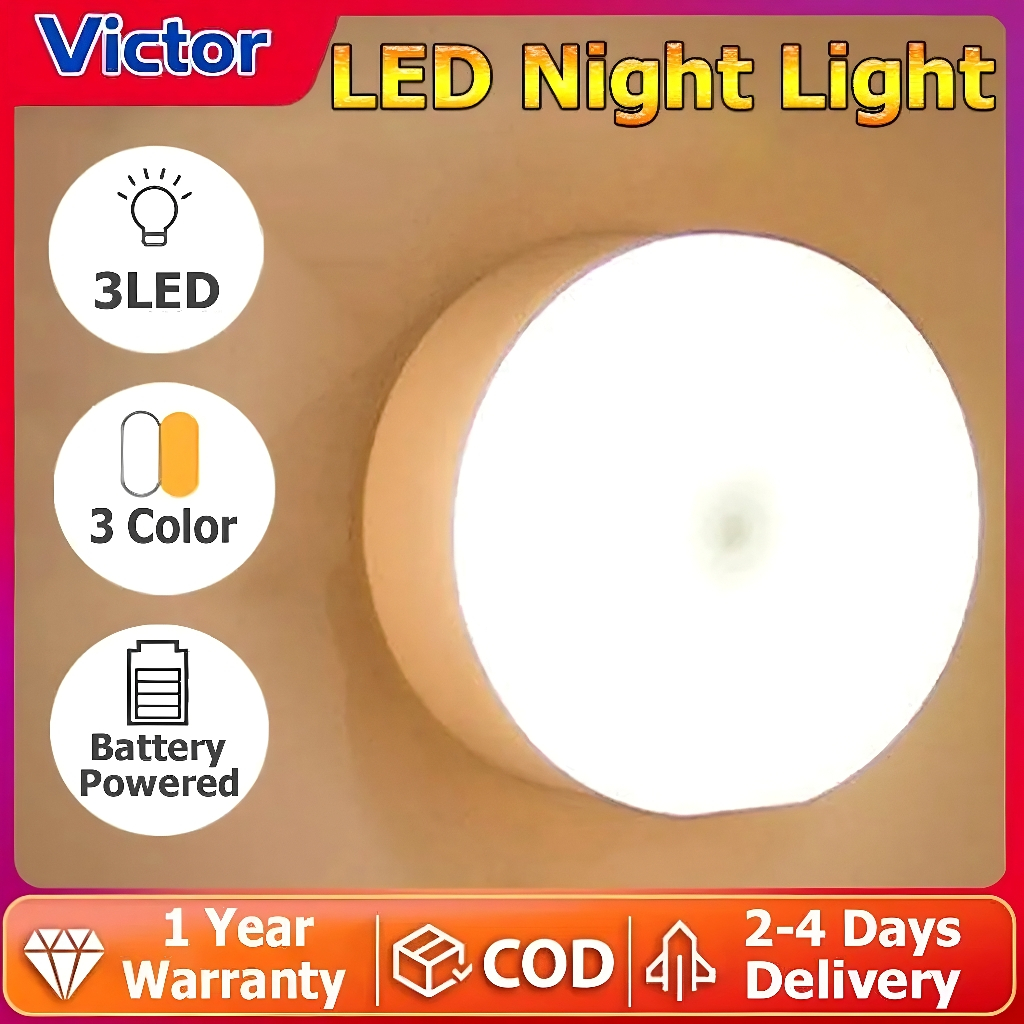 Battery Powered Mini Eye Protection LED Night Lights is suitable for ...