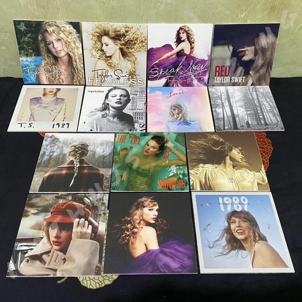 Taylor Swift Single/TV/Album Covers [Vinyl-Style UV Print Sintra Board ...