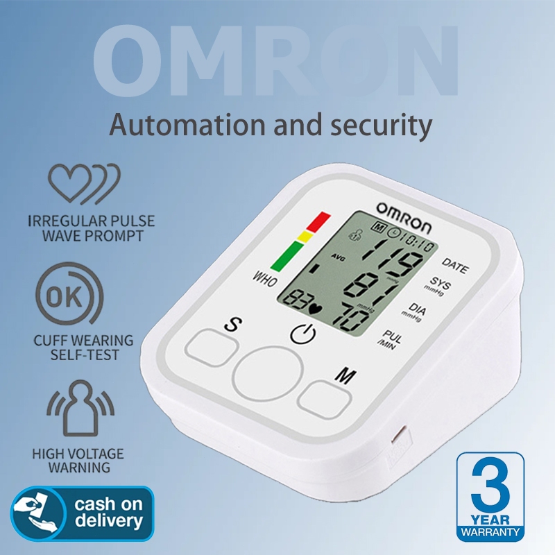 OMRON Blood Pressure Digital monitor High Precision Medical Automation ...