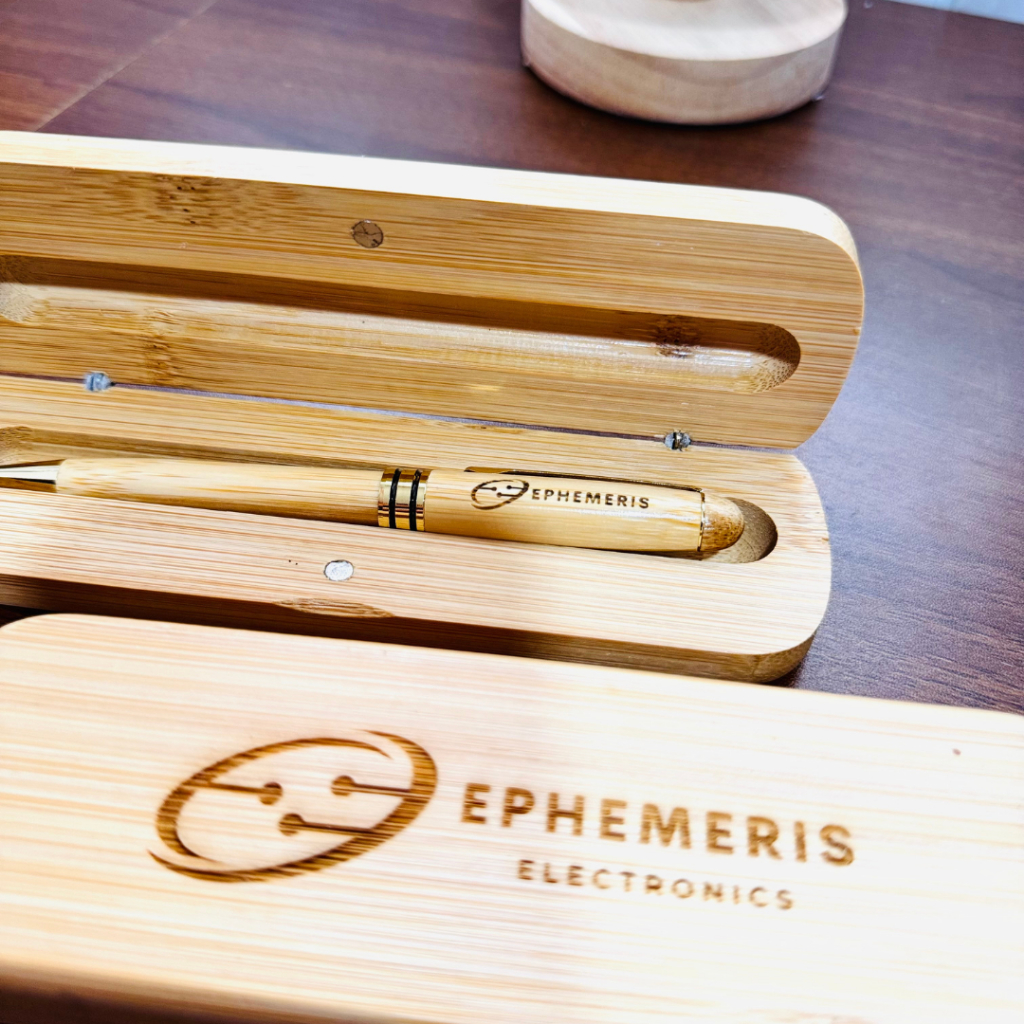 Bamboo Pen with Bamboo Case | Personalized Laser Engraved Eco-Friendly ...