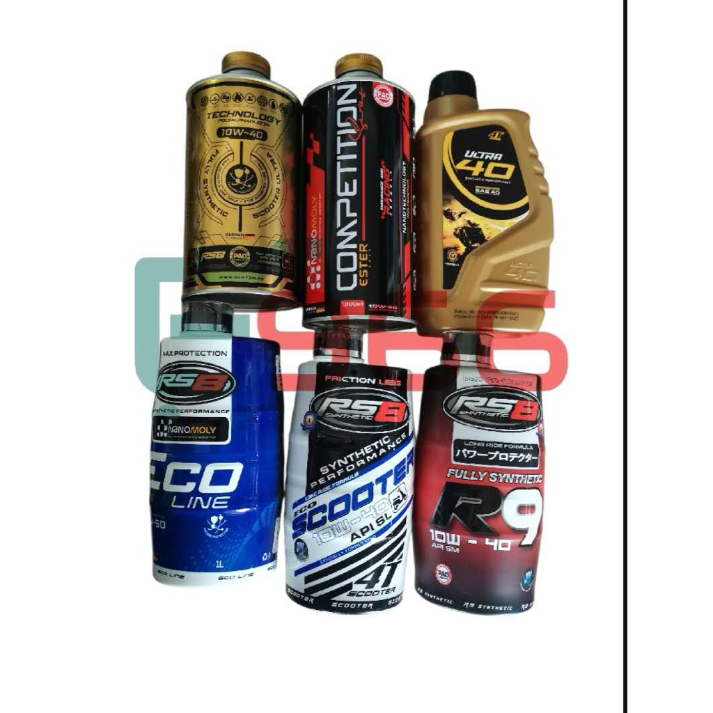 ORIGINAL RS8 ENGINE OIL WHOLESALE SCOOTER ULTRA/SCOOTER/R9/ECO LINE ...