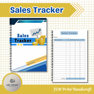 Sales Tracker / 50 Sheets (Back-to-Back) | Shopee Philippines