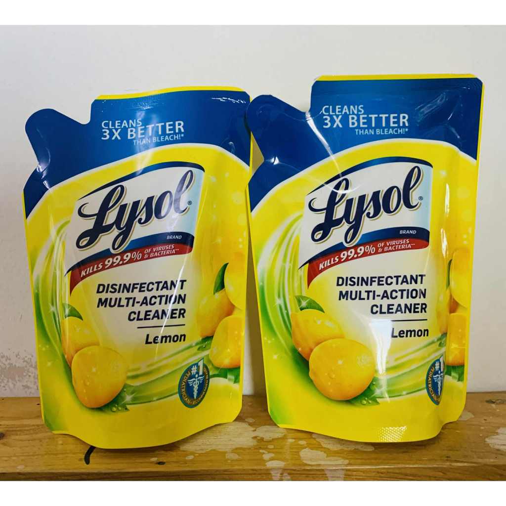 Buy 1 Take 1 Lysol Multi-Action Disinfectant Cleaner 200mL - Lemon ...