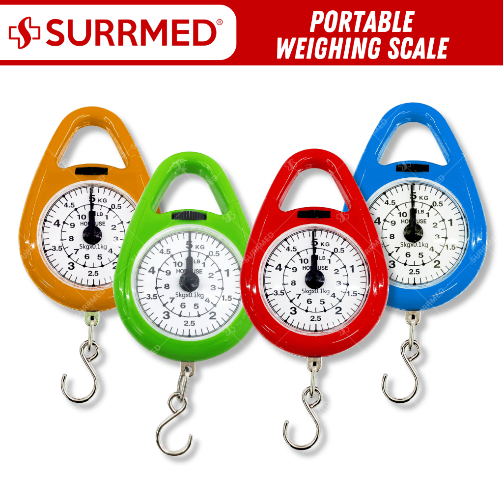 SURRMED Portable 5 Kg Hand Weighing Kitchen Scale | Accurate, Compact ...