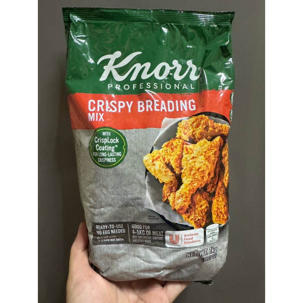 1kg Knorr Professional Crispy Breading Mix w/ CrispLock No Egg Needed ...