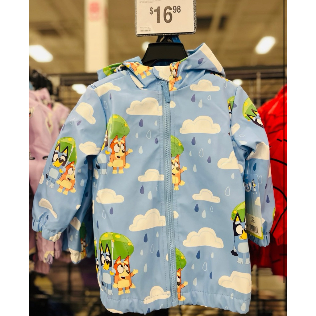 Bluey / Minnie Rain Jacket (Makapal) (walmartfinds) | Shopee Philippines