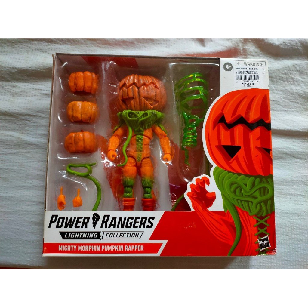 POWER RANGERS LIGHTNING COLLECTION PUMPKIN RAPPER BRAND NEW | Shopee ...