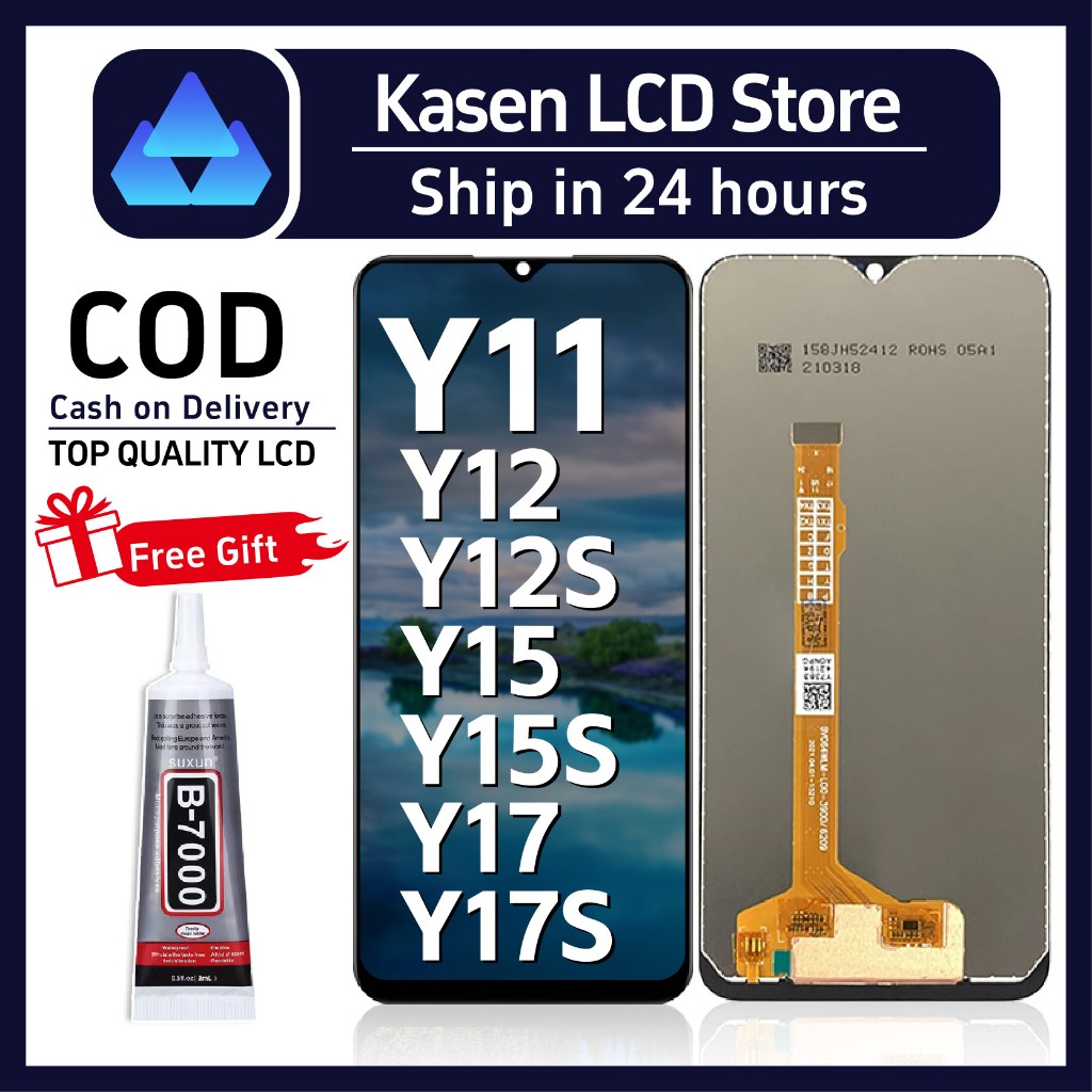 【Top Quality】LCD For VIVO Y11/ Y12 / Y15 / Y17 / Y3 /Y3S /Y12S /Y15S / Y17S Touch Screen ...