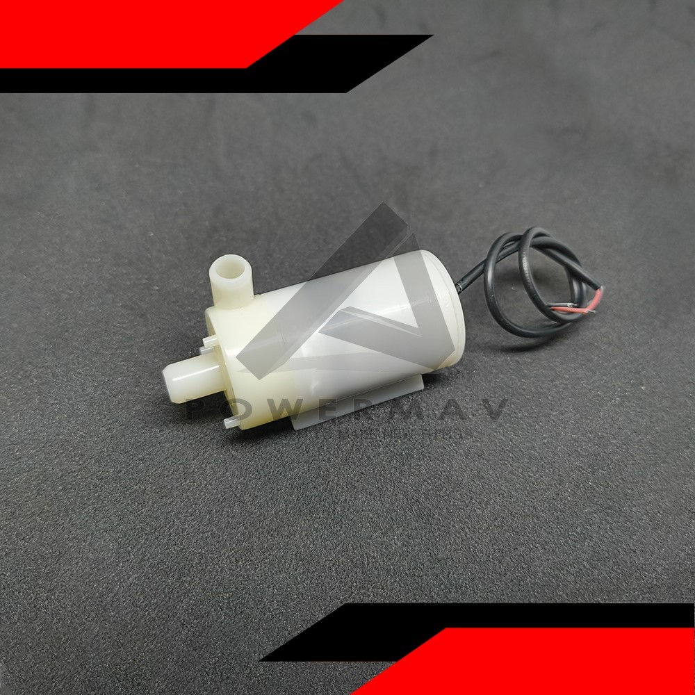 Mini Water Pump DC 3V to 6V White Horizontal Submersible Amphibious ...