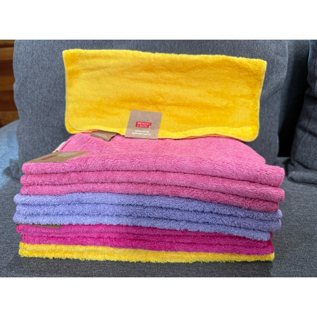 BENCH HANKY FACE TOWEL 9 X 10“ | Shopee Philippines