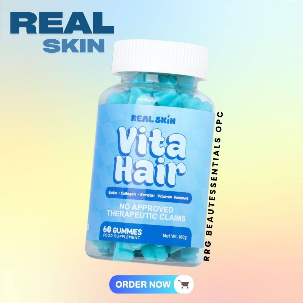 Real Skin VitaHair Gummies - All Natural, FDA Approved and HALAL ...