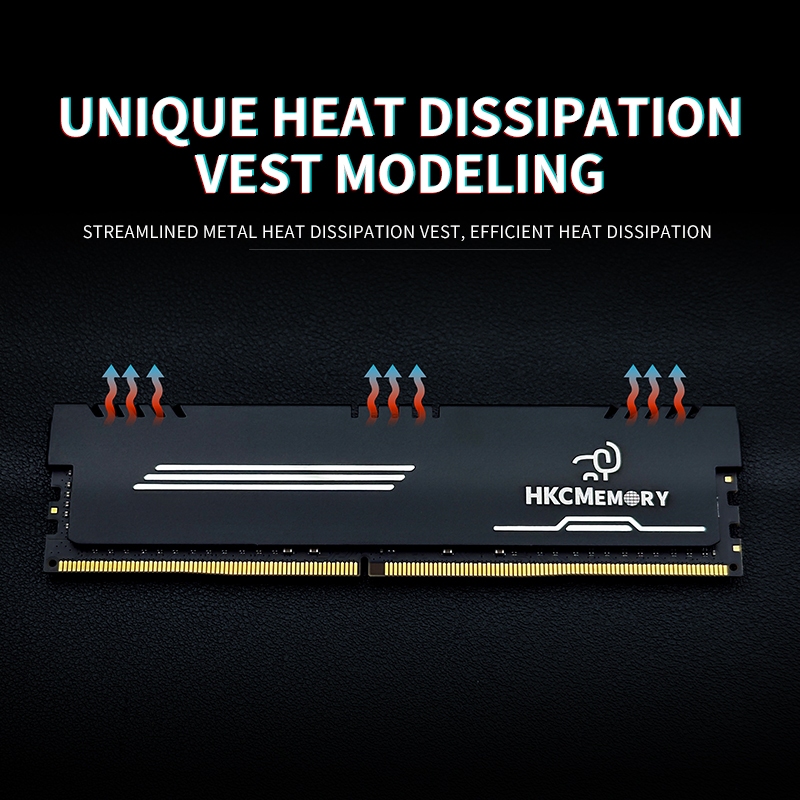 HKC DDR3 / DDR4 PC RAM Memory 8GB 16GB 1600Mhz 2666Mhz 3200Mhz Auto ...
