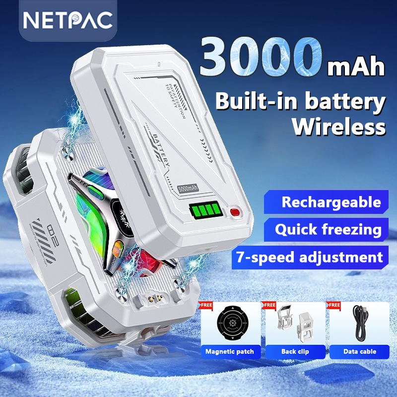 NETPAC Phone cooler TH10 Wireless Magnetic Radiator Detachable ...