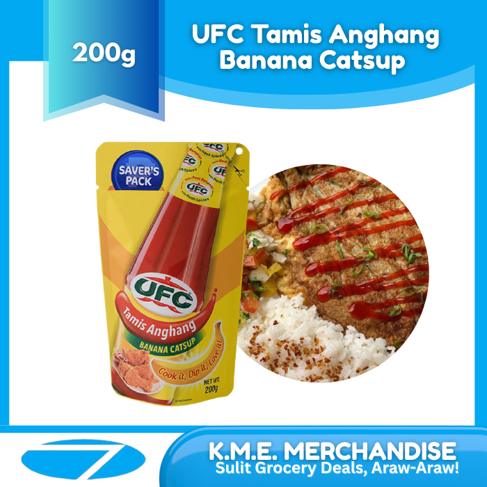 UFC Tamis Anghang Banana Catsup (200g) | Shopee Philippines