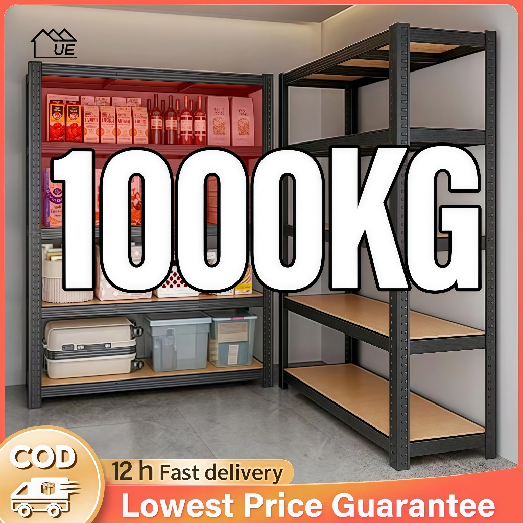 Metal Rack Organizer Layer Heavy Duty Boltless Adjustable Stainless ...