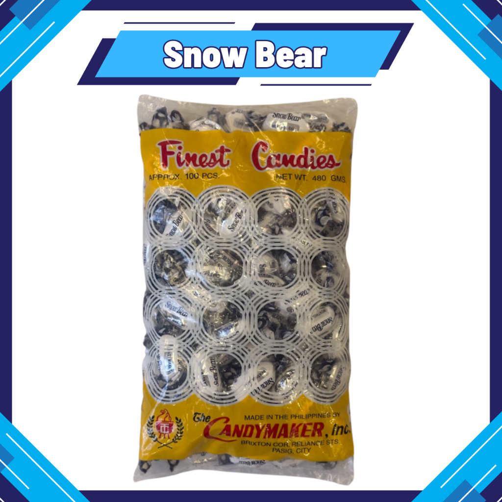 Snow Bear Menthol Balls – Cool & Refreshing Candy (100 Pcs) | Shopee ...