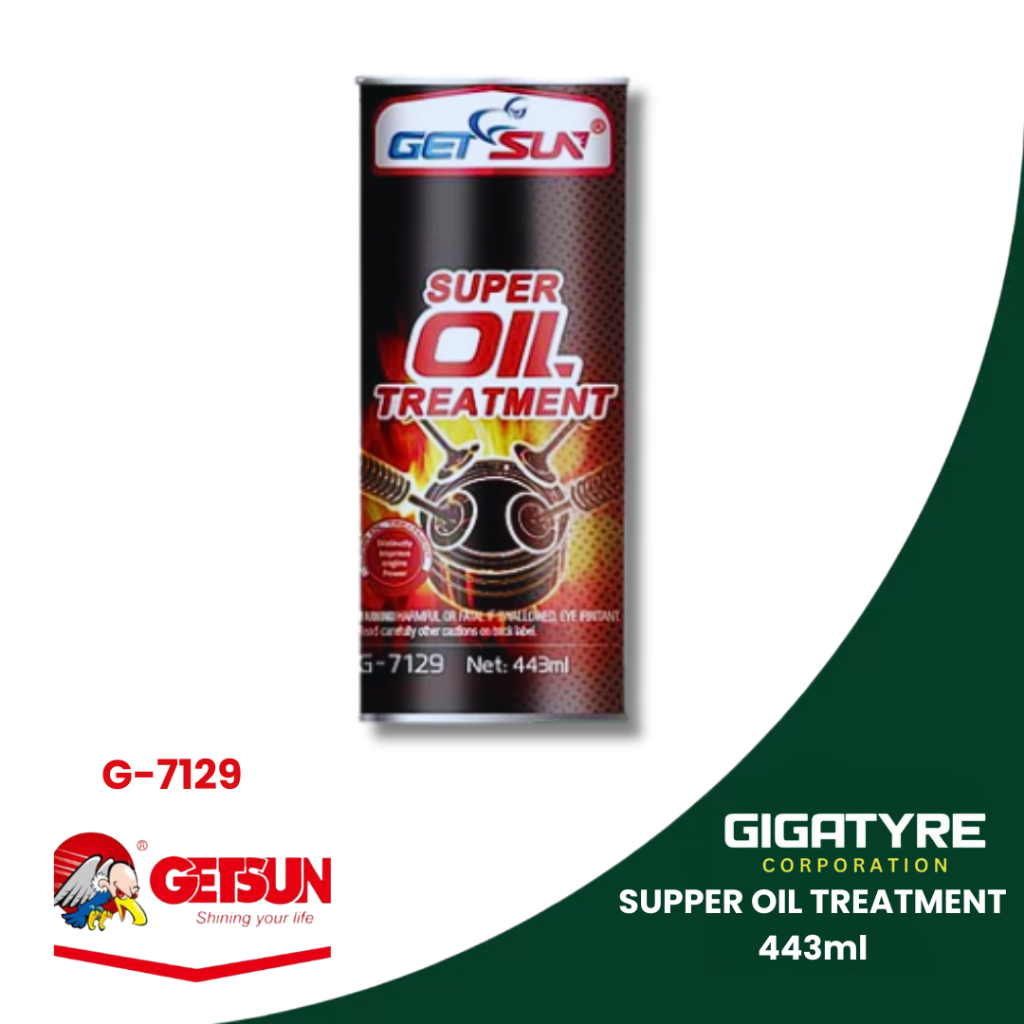 GIGATYRE - 443ml Super Oil Treatment – Getsun | Engine Protection & Smooth Operation | Shopee ...