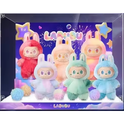 Popmart Display Case The Monsters Series Labubu Wacky Mart Blind Box ...