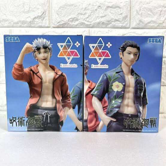 SEGA LUMINISTA JUJUTSU KAISEN SATORU GOJO & SUGURU GETO (SWIMSUIT VER ...