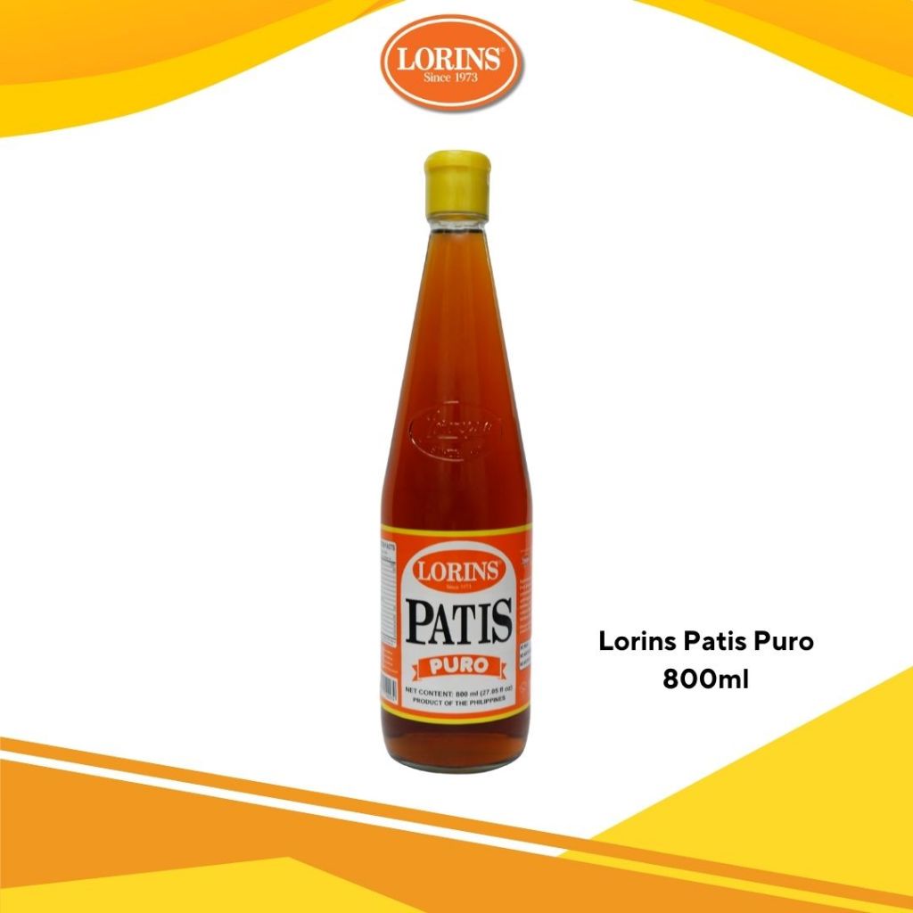 Lorins Patis (Fish Sauce) Puro - 800mL | Shopee Philippines